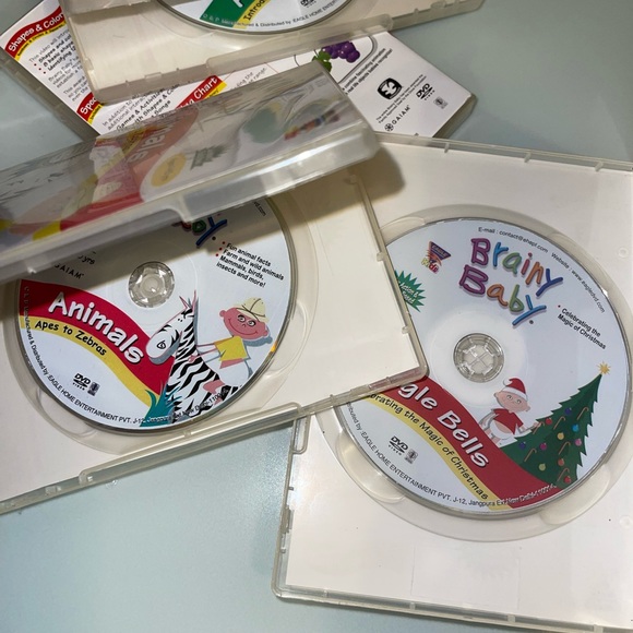 Toys | Brainy Baby Learning Dvds | Poshmark